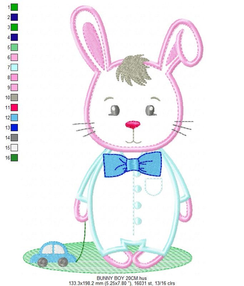 Bunny Embroidery Design Rabbit Embroidery Designs Machine - Etsy UK