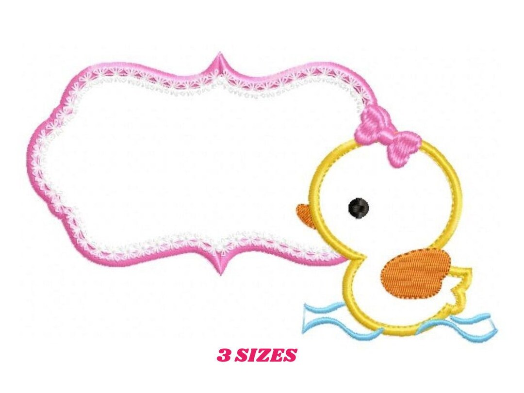 Duck Embroidery Design Frame Embroidery Designs Machine Embroidery ...