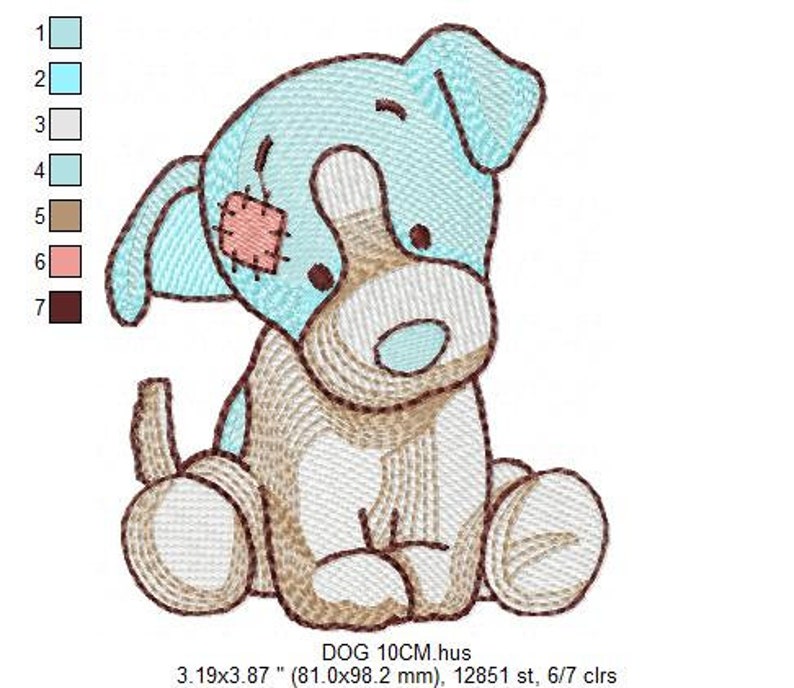 Dogs Embroidery Designs Dog Embroidery Design Machine - Etsy