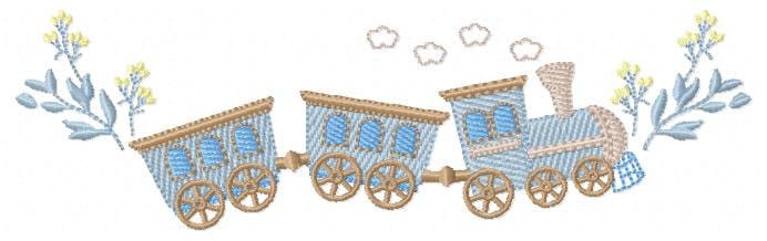 Train Embroidery Designs Vehicle Embroidery Design Machine - Etsy Australia