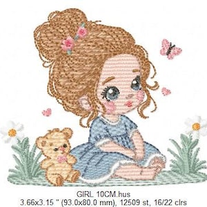 Baby Girl Embroidery Designs - Children Embroidery Design Machine ...