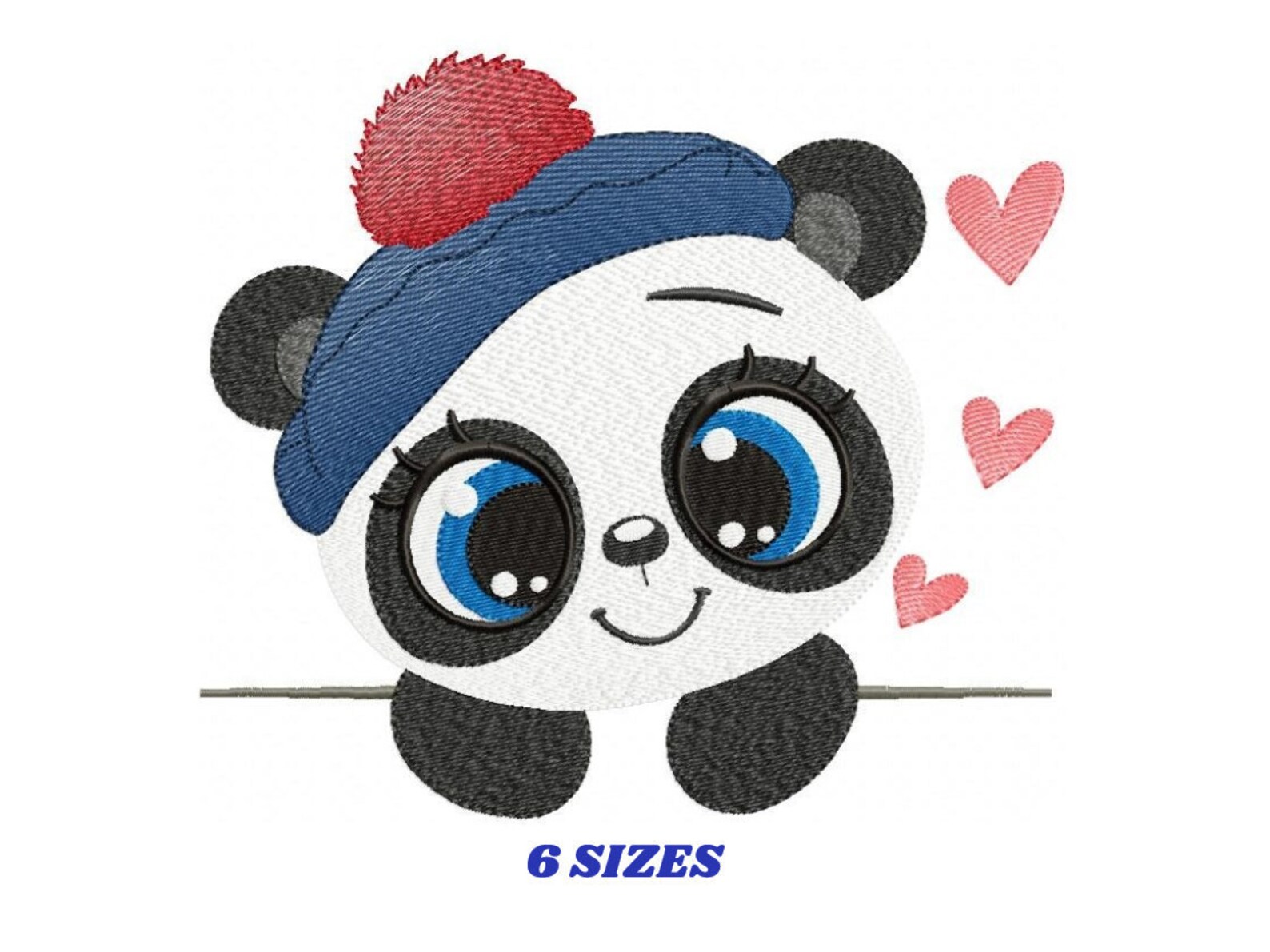 Panda Embroidery Design Animal Embroidery Designs Machine - Etsy