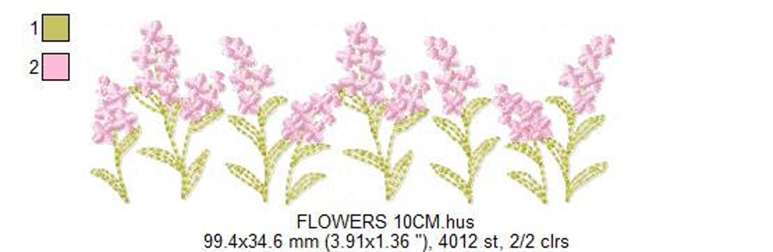 Flower Garden Embroidery Designs Spring Flowers Embroidery | Etsy