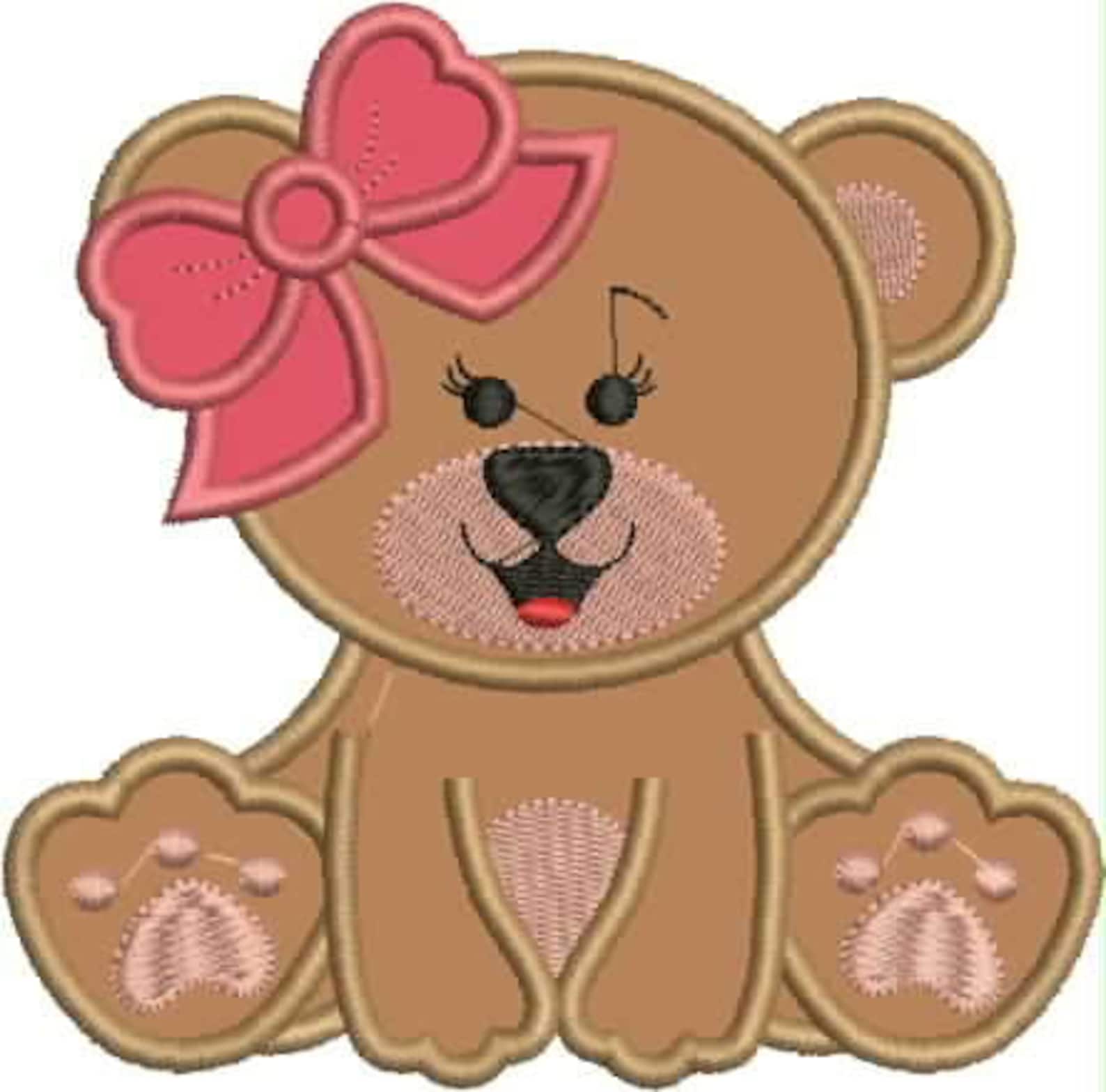 Bear Embroidery Designs Teddy Embroidery Design Machine - Etsy