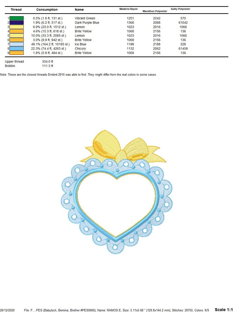Heart With Lace Embroidery Designs - Heart Frame Embroidery Design ...