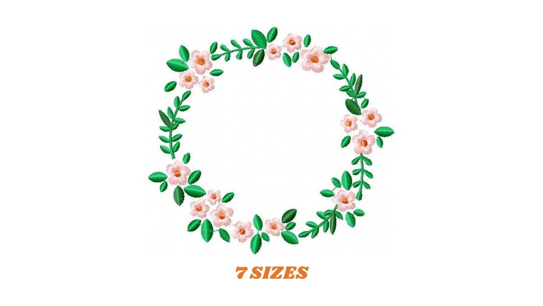Monogram Frame Embroidery Designs Flower Embroidery Design Machine ...