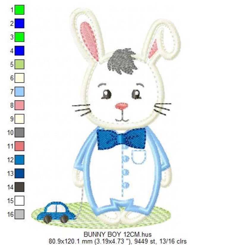 Bunny Embroidery Design Rabbit Embroidery Designs Machine - Etsy UK