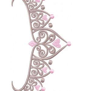 Crown Embroidery Designs - Princess Crown Embroidery Design Machine ...