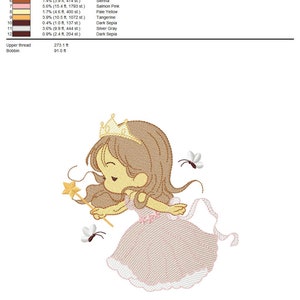 Fairy Embroidery Designs - Baby Girl Embroidery Design Machine ...