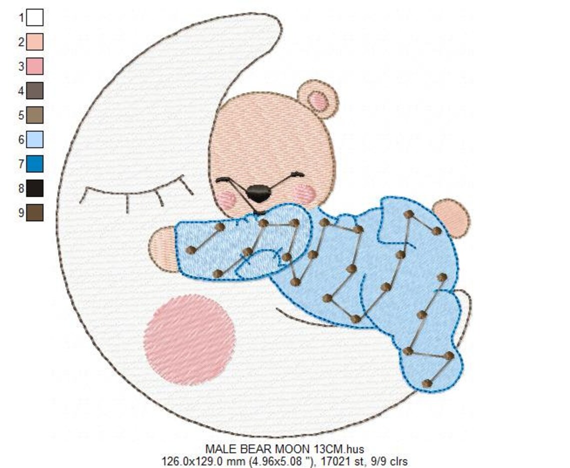 Bear Embroidery Designs Teddy Embroidery Design Machine - Etsy