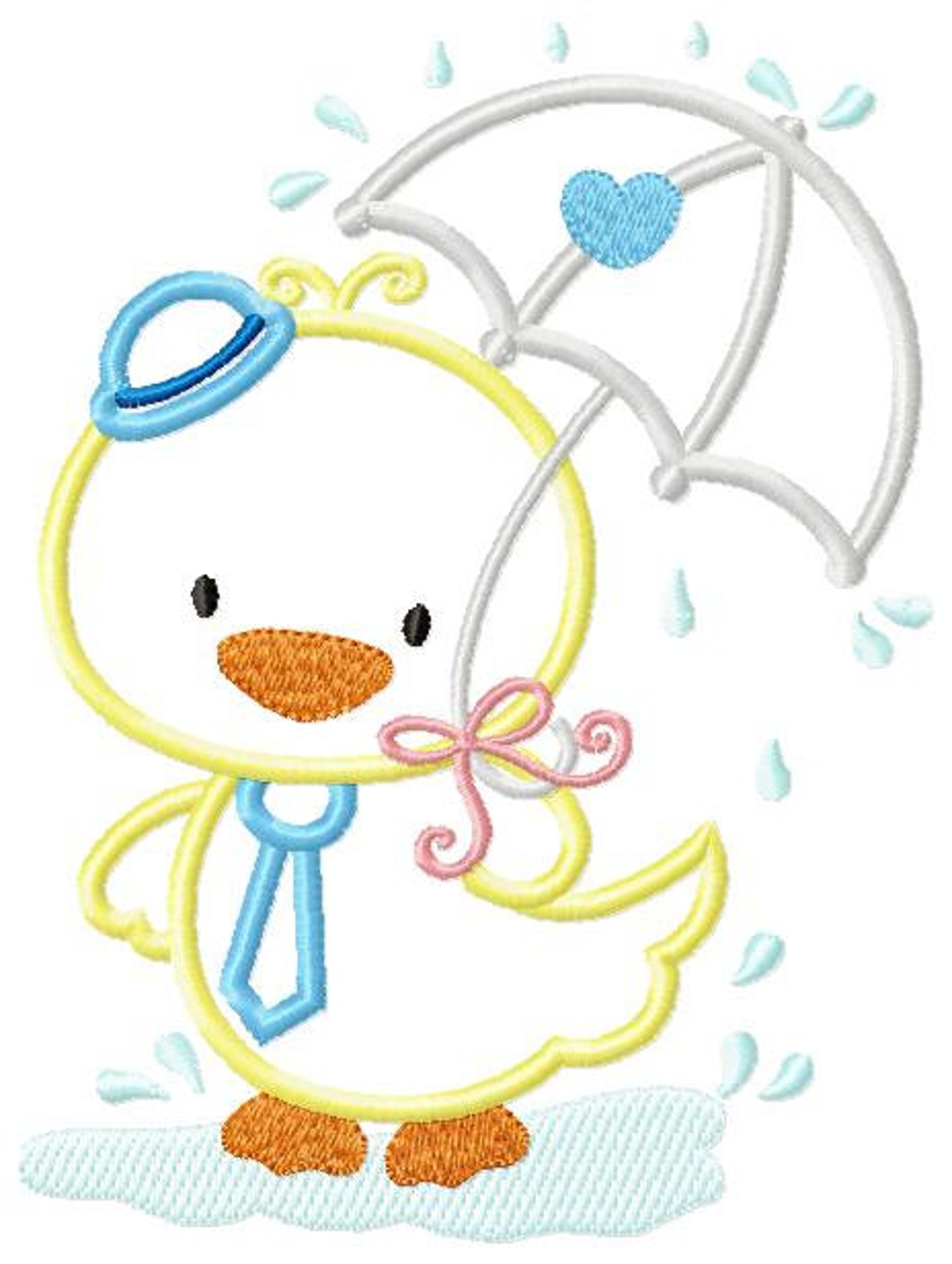 Duck embroidery design Animal embroidery designs machine | Etsy