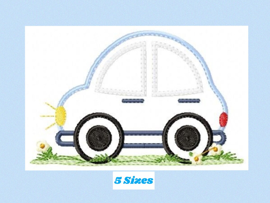 Car Embroidery Designs Vehicle Embroidery Design Machine | Etsy