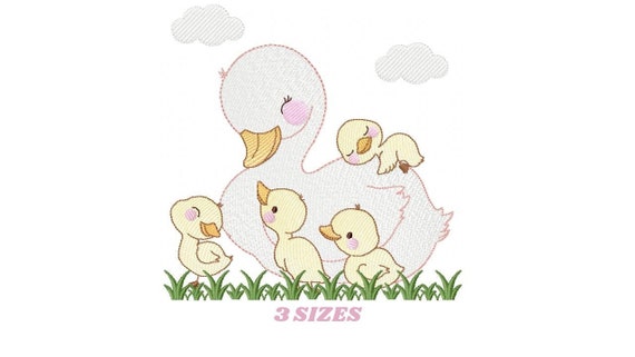 Duck Embroidery Design Baby Boy Embroidery Designs Machine - Etsy