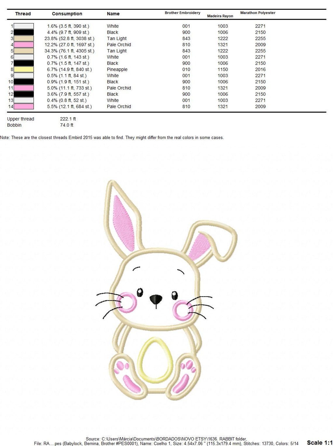 Bunny Embroidery Design Rabbit Embroidery Designs Machine - Etsy