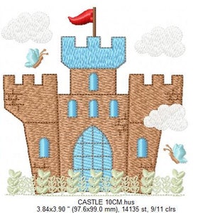 Castle Embroidery Designs - Prince Palace Embroidery Design Machine ...