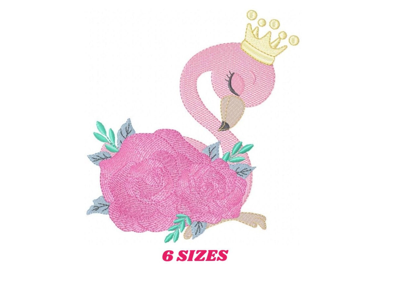 Flamingo Embroidery Designs - Bird Embroidery Design Machine Embroidery ...