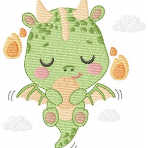 Dragon Embroidery Designs - Flying Dragon Machine Embroidery Pattern ...