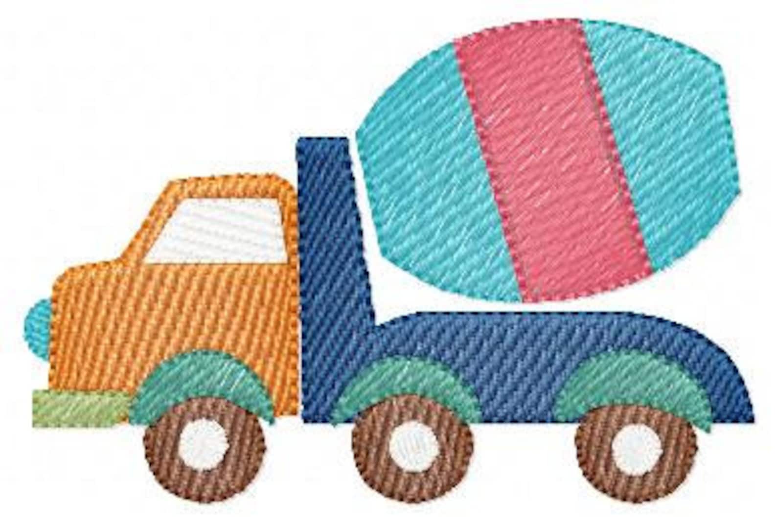 Truck Embroidery Designs Vehicle Embroidery Design Machine - Etsy