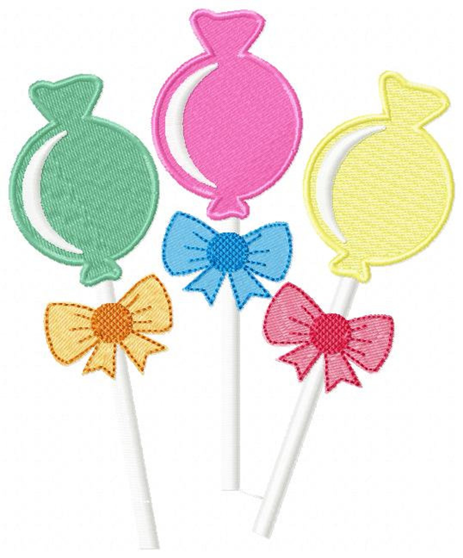 Lollipop Embroidery Designs - Candy Embroidery Design Machine ...