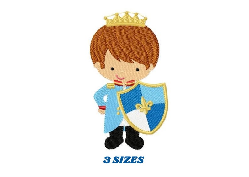 Prince Embroidery Designs King Embroidery Design Machine - Etsy