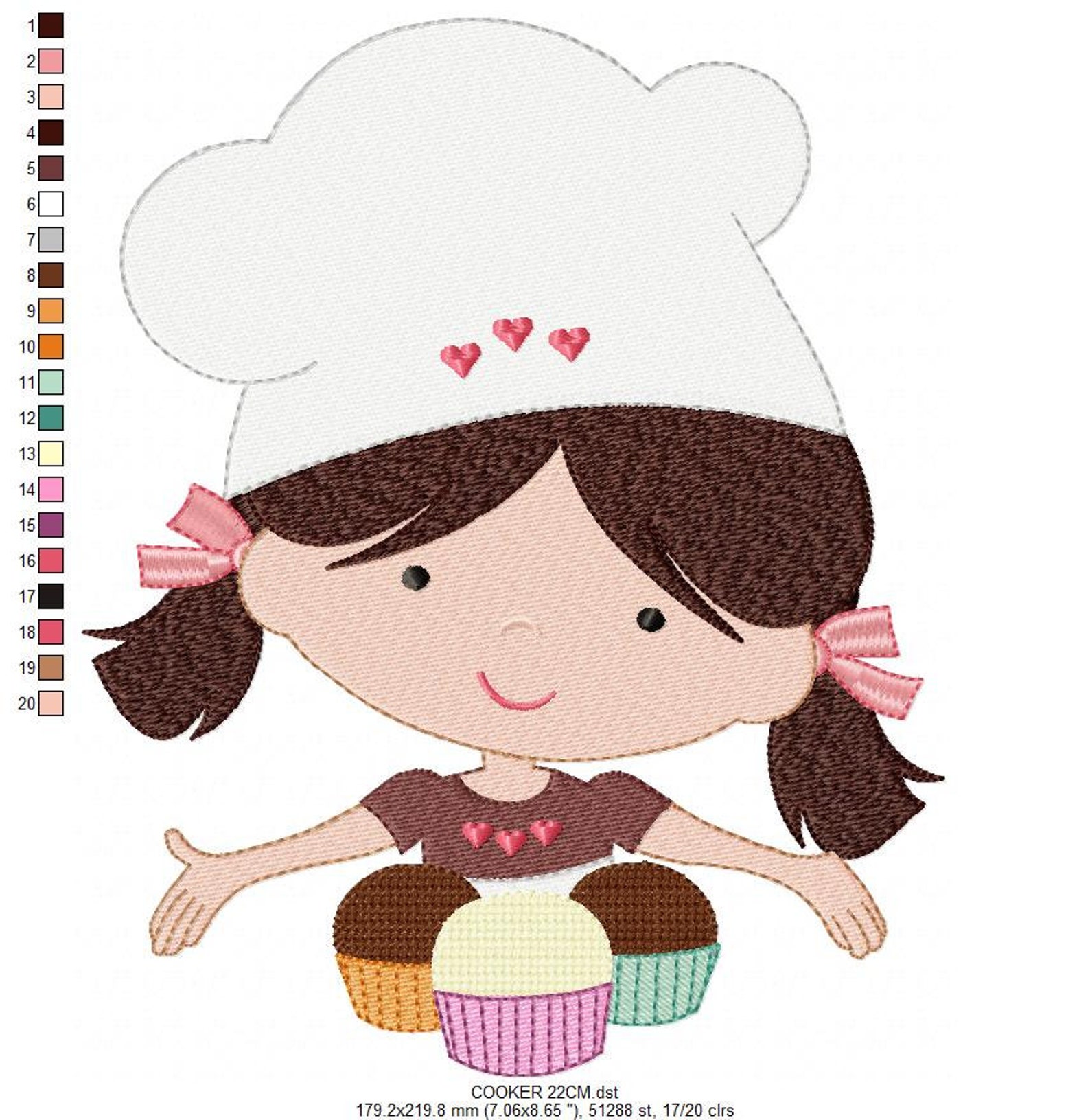 Cooker Embroidery Design Baby Girl Embroidery Designs Machine ...