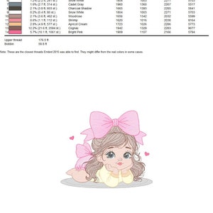 Girl Embroidery Designs - Baby Girl With Lace Embroidery Design Machine ...