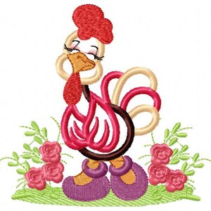 Chicken Embroidery Designs - Kitchen Embroidery Design Machine ...