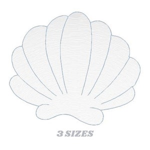 Shell Embroidery Designs Deep Sea Shells Embroidery Design Machine ...
