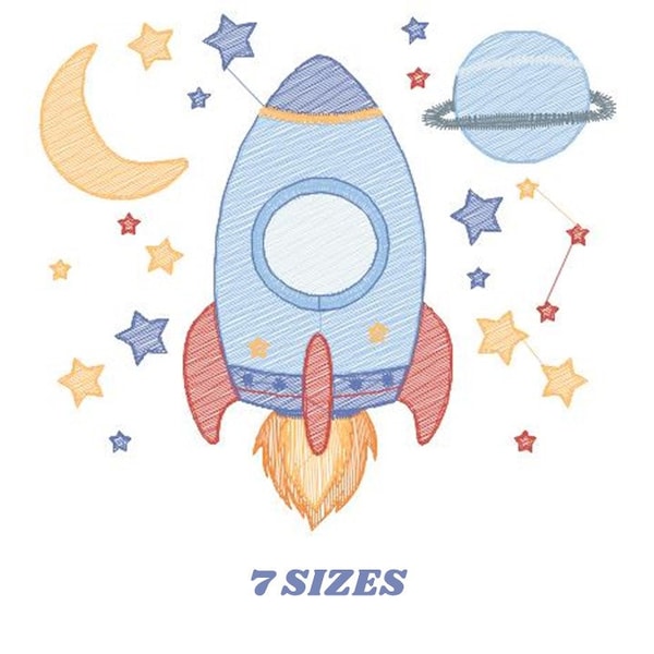 Space Embroidery - Etsy