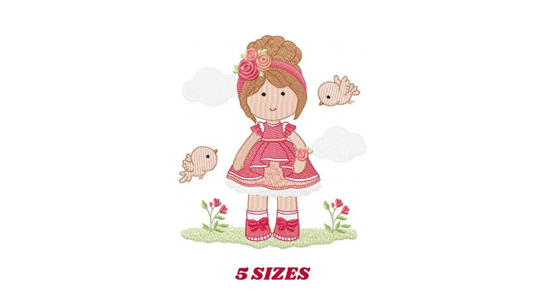 Baby Girl Embroidery Designs Children Embroidery Design Machine ...