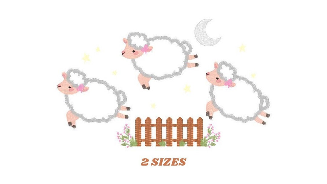Sheep Embroidery Design Lamb Embroidery Designs Machine Embroidery ...