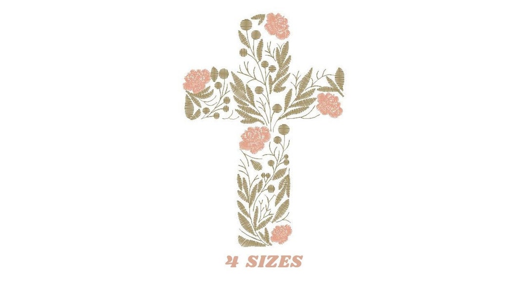 Cross Embroidery Designs - Religious Embroidery Design Machine ...
