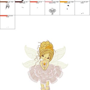 Fairy Embroidery Designs - Baby Girl Embroidery Design Machine ...