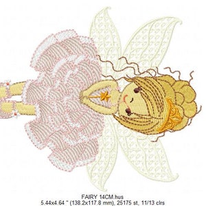 Fairy Embroidery Designs - Baby Girl Embroidery Design Machine ...