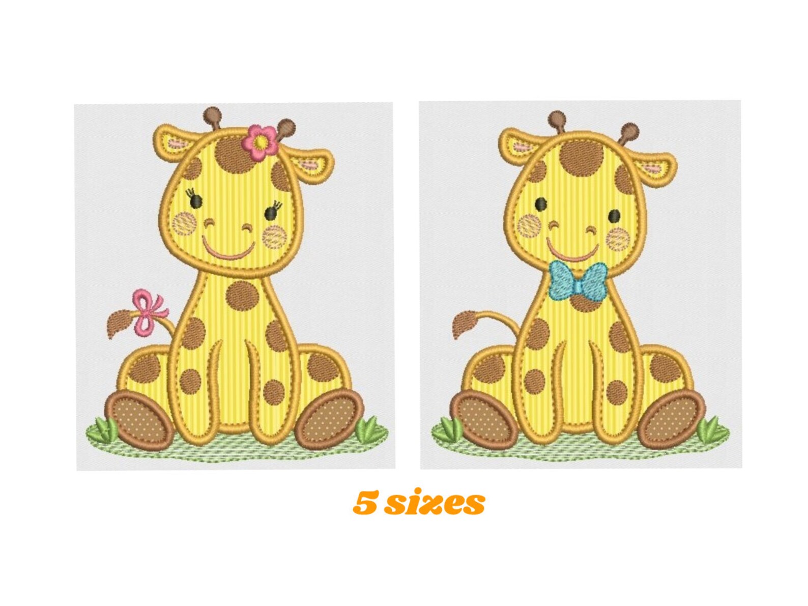 Giraffe Embroidery Design Animal Embroidery Designs Machine - Etsy