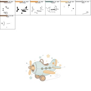 Plane Embroidery Designs - Airplane Embroidery Design Machine ...