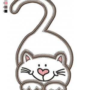 Cat Embroidery Design - Kitty Embroidery Designs Machine Embroidery ...