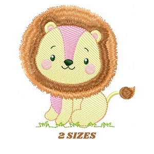 Lion Embroidery Designs Safari Embroidery Design Machine Embroidery ...