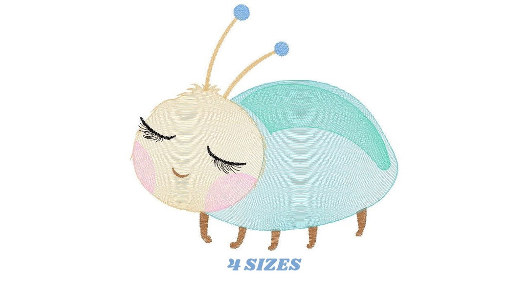 Beetle Embroidery Design Garden Bug Embroidery Designs Machine ...