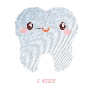 Tooth Embroidery Designs Teeth Embroidery Design Machine Embroidery ...