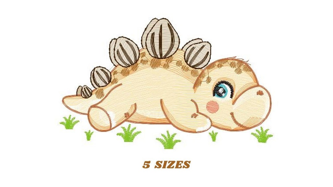 Dinosaur Embroidery Designs - Dino Embroidery Design Machine Embroidery ...
