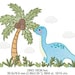 Dinosaur Embroidery Designs - Dino Embroidery Design Machine Embroidery ...