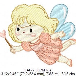 Fairy Embroidery Designs Baby Girl Embroidery Design Machine Embroidery ...