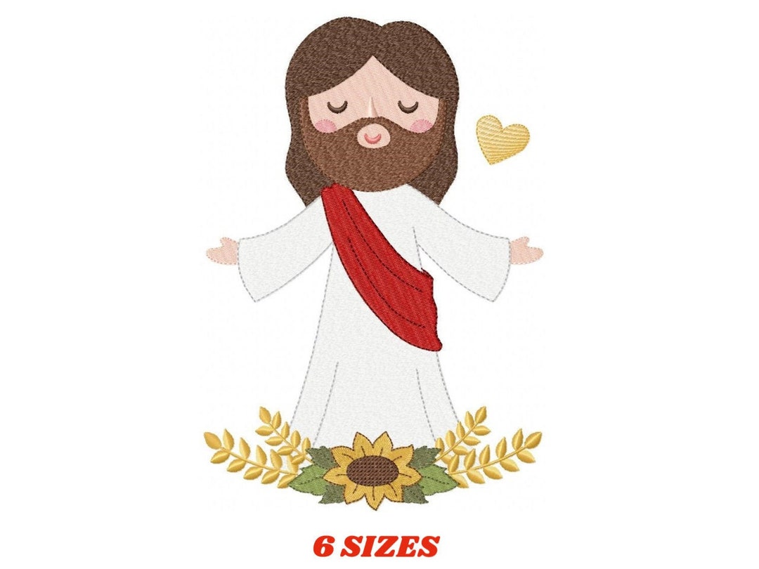 Jesus Embroidery Design - Christian Embroidery Designs Machine ...