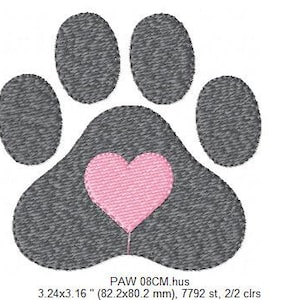 Dog Paw Embroidery Designs - Dogs Embroidery Design Machine Embroidery ...