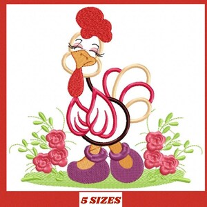 Chicken Embroidery Designs - Kitchen Embroidery Design Machine ...