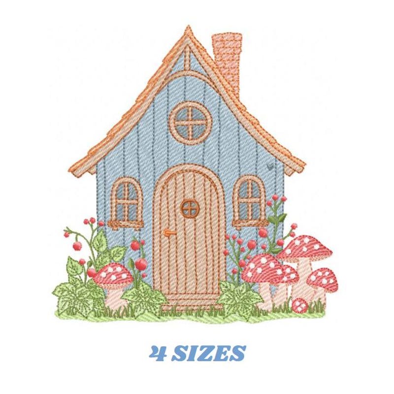 House Embroidery - Etsy