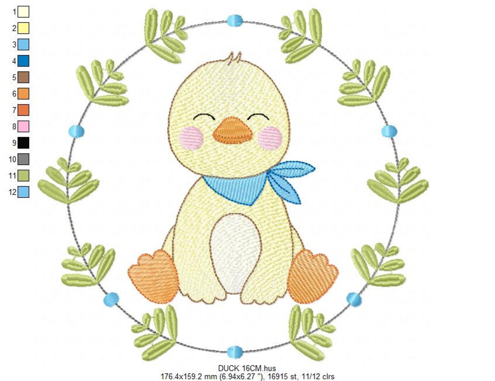Duck Embroidery Design Baby Boy Embroidery Designs Machine | Etsy