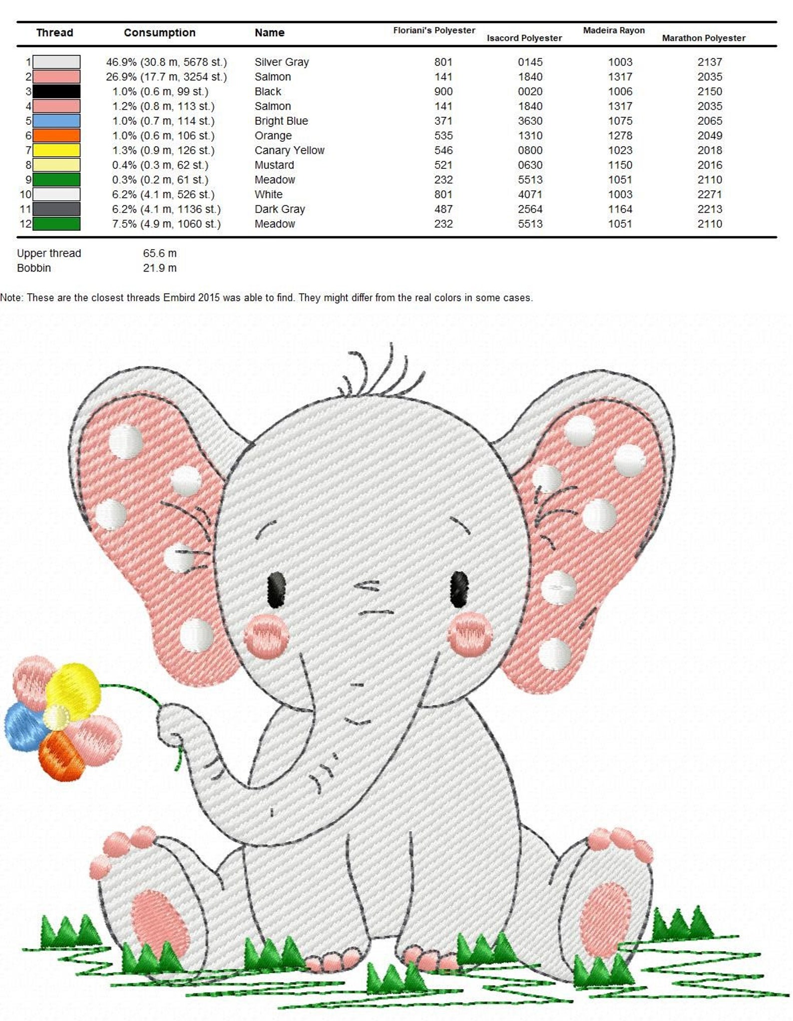 Elephant Embroidery Designs Animal Embroidery Design Machine - Etsy
