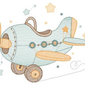 Plane Embroidery Designs - Airplane Embroidery Design Machine ...